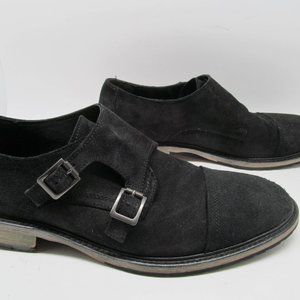 Andrew Marc | Shoes | Andrew Marc Suede Monk Strap Shoes M | Poshmark